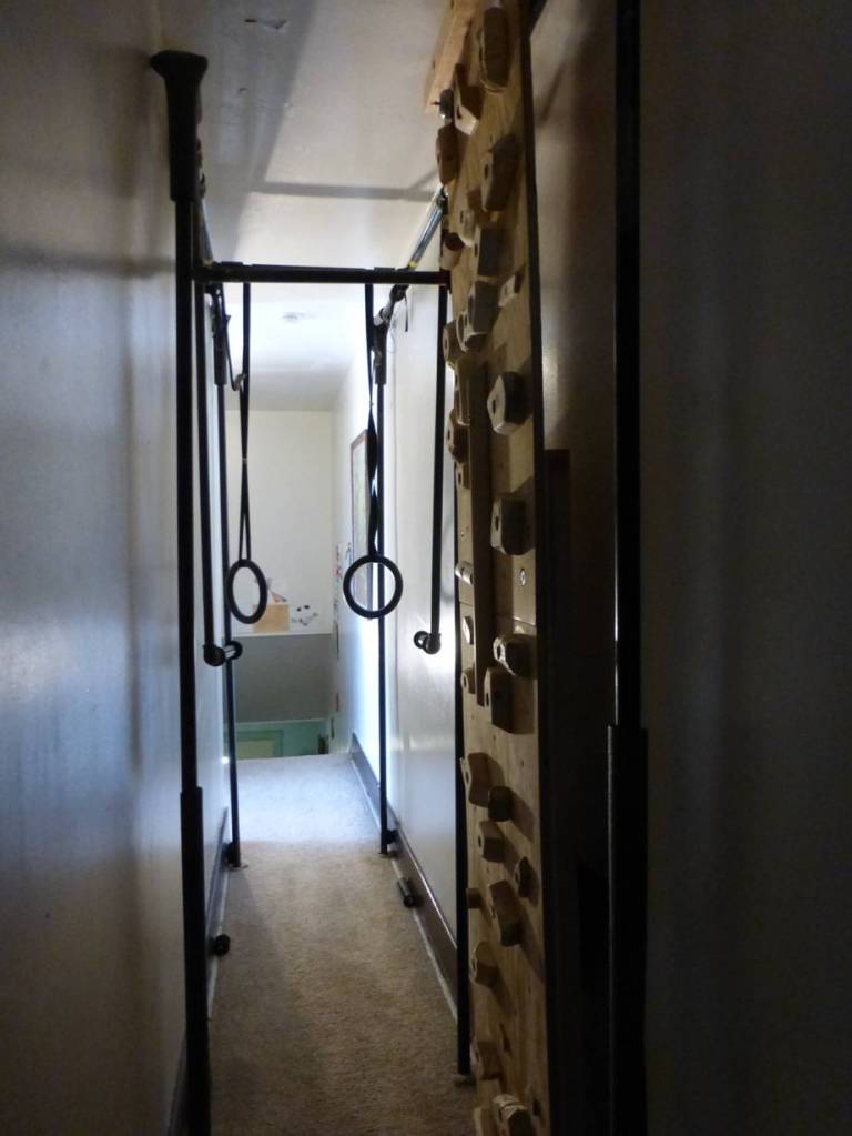 How to Build a Gym in Your Hallway | The Earthling's Handbook